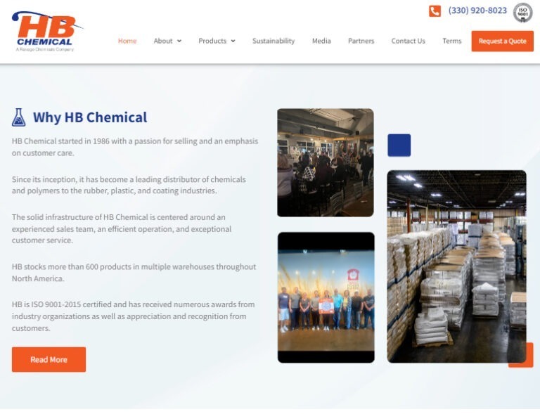 HB Chemical Case Study | webFEAT Complete